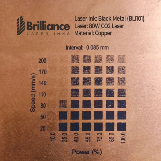 Laser Settings Guide | Brilliance Laser Inks