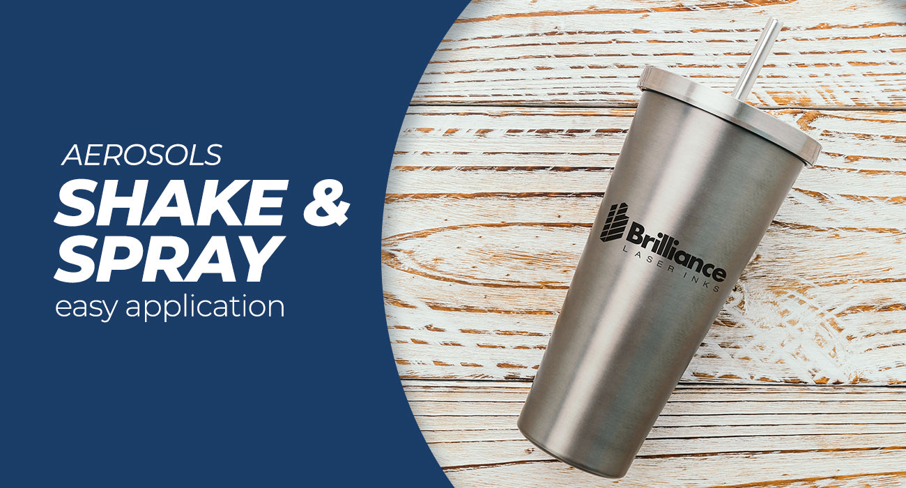 Red (Copper Tone) Stainless Steel Laser Spray Can - 12oz Aerosol ...